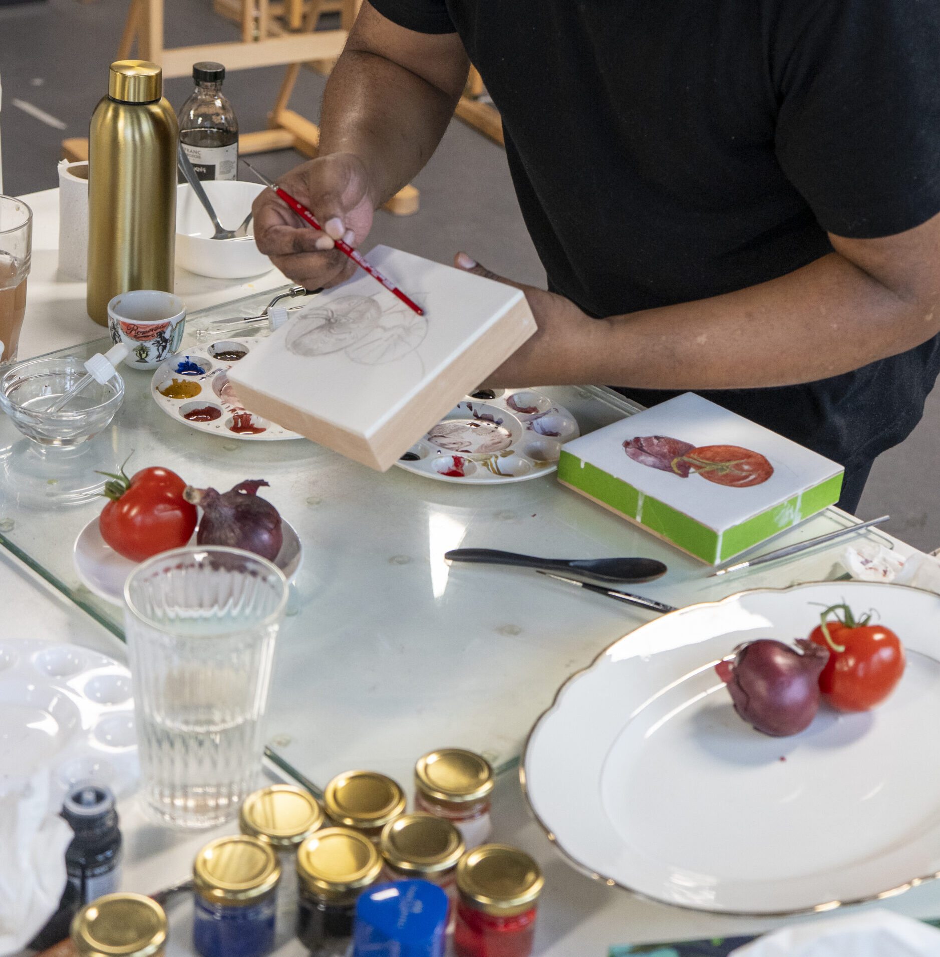 How to Make our own Egg Tempera Paint - Academy of Fine Art