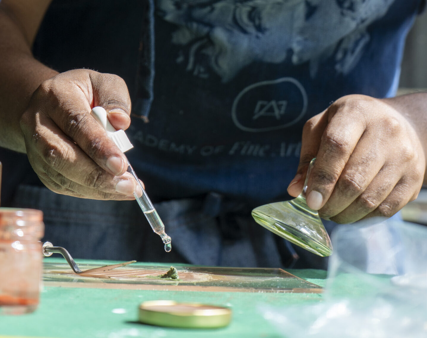How to Make our own Egg Tempera Paint - Academy of Fine Art